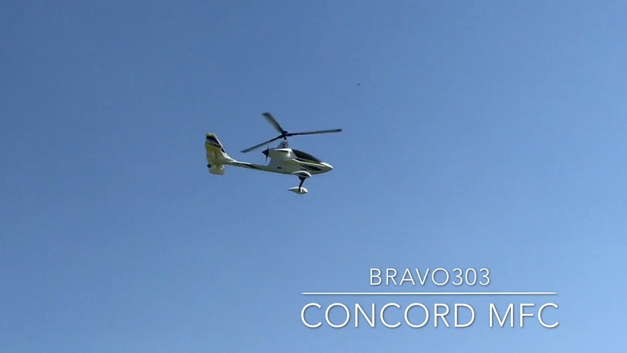 HobbyKing AutoGyro Copter Maiden Flight - CONCORD MFC - YouTube