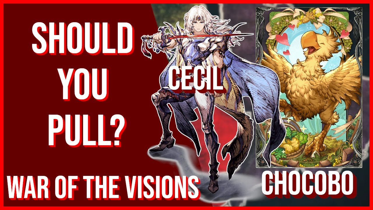 Should You Build Cecil? + Chocobo VC/Esper Breakdown | War of the ...