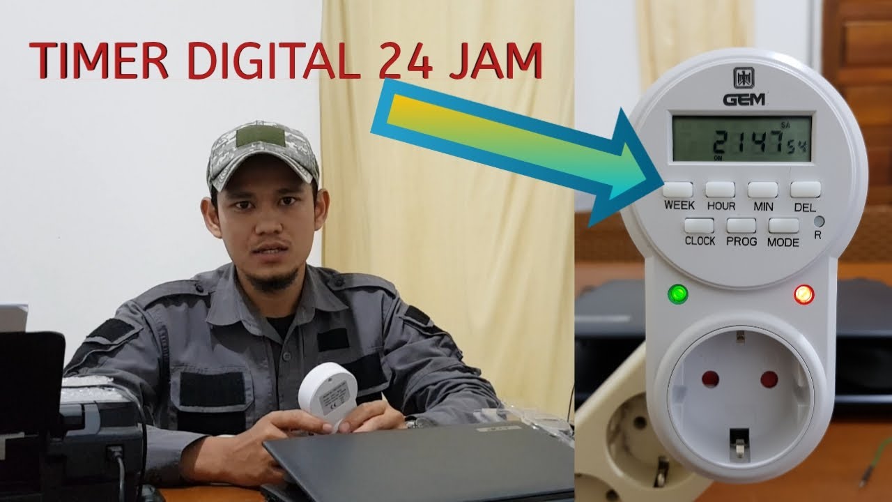 Timer Digital. Untuk Kontrol Otomatis Dengan Setingan Waktu 24 Jam ...