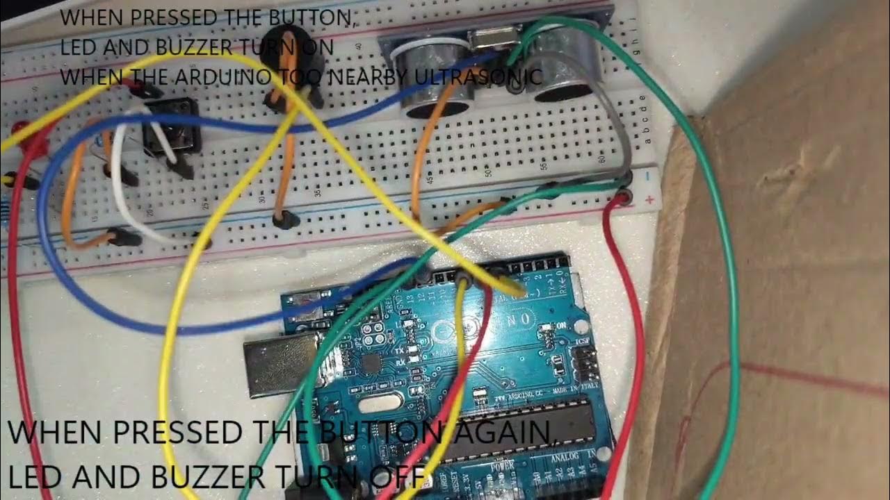 Arduino Project 33: 'Reverse Sensor System' Created by Trishanth Kumar - YouTube