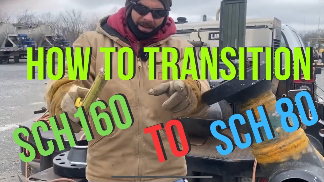 How to Transition & Weld Pipe Fittings - YouTube