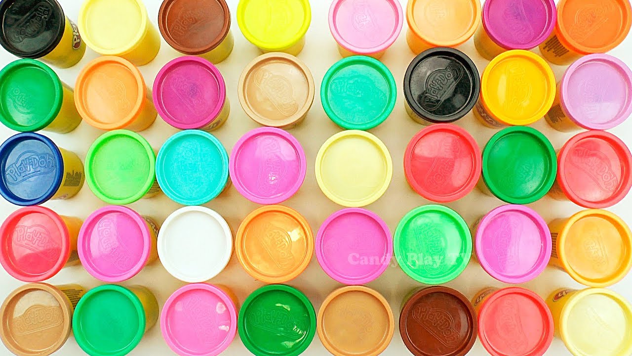 Learn Colours with Play Doh plasticine for Kids | Learn Colors for ...
