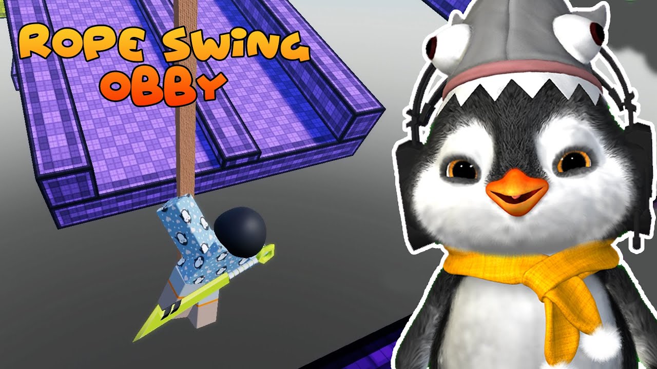 OBBY BERAYUN - AYUN SEPERTI TARZAN - Roblox Rope Swing Obby Indonesia ...