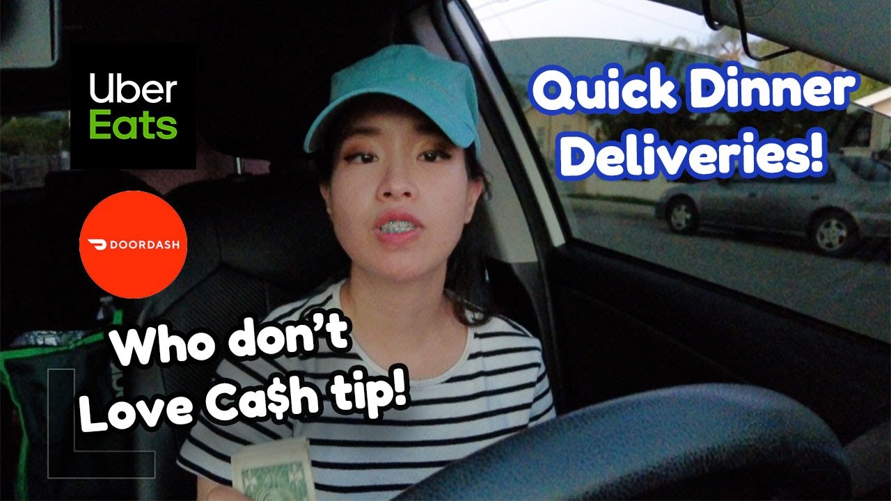 3 Hours Dinner Deliveries Uber Eats Ride Along California Door Dashing