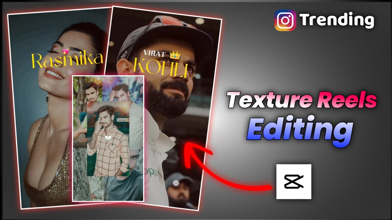 Trending Texture Edit | New Instagram trending video editing ...