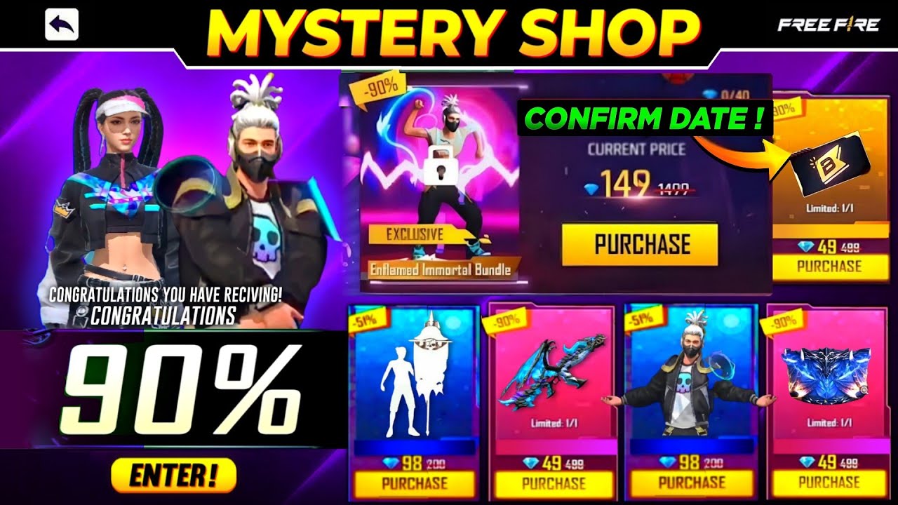 Mystery Shop free fire June 2023 | Mystery Shop Event Kab Aaega | Free ...