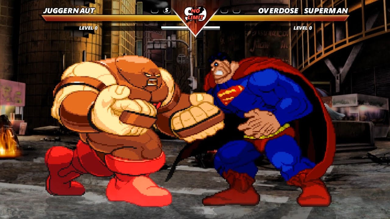 JUGGERNAUT vs OVERDOSE SUPERMAN - High level insane fight - YouTube