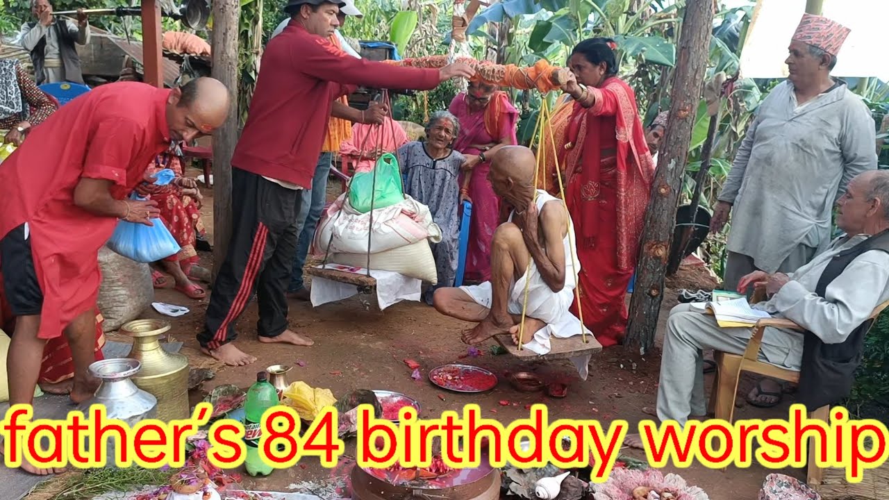 father´s 84 birthday worship - YouTube