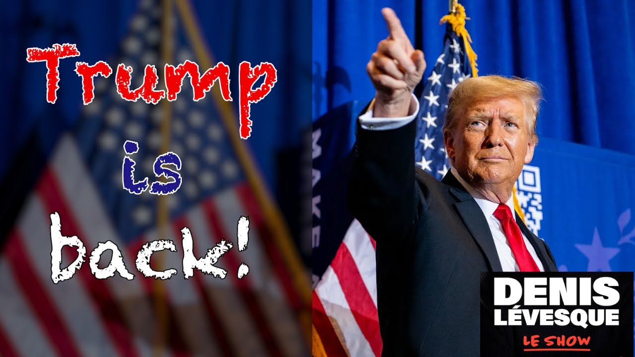 Denis Lévesque Le Show: Trump gagne au New Hampshire + le mari de Serge ...