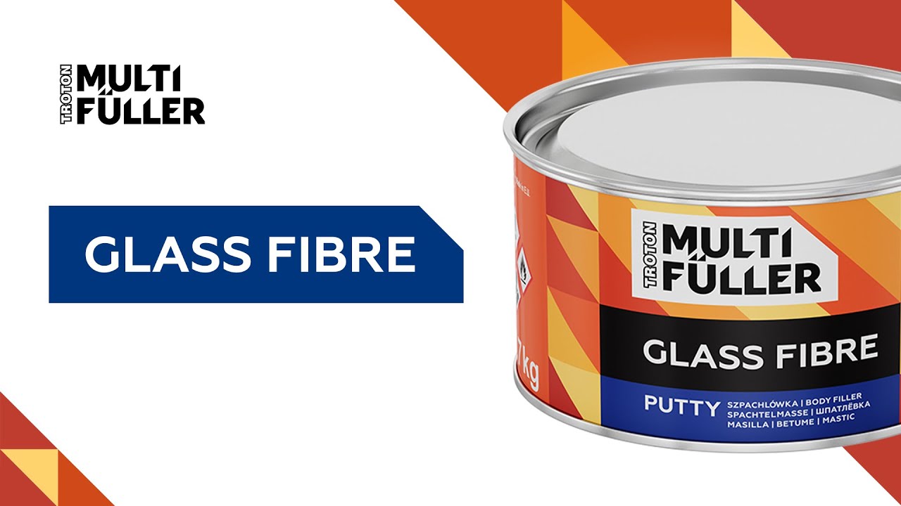 Glass fibre Mastic polyester Multi Füller - YouTube
