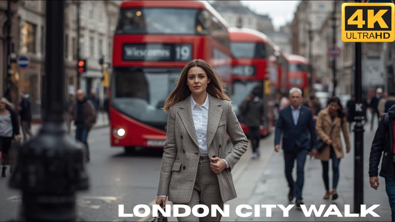 London Tourist City Walk | 4K Resolution - YouTube