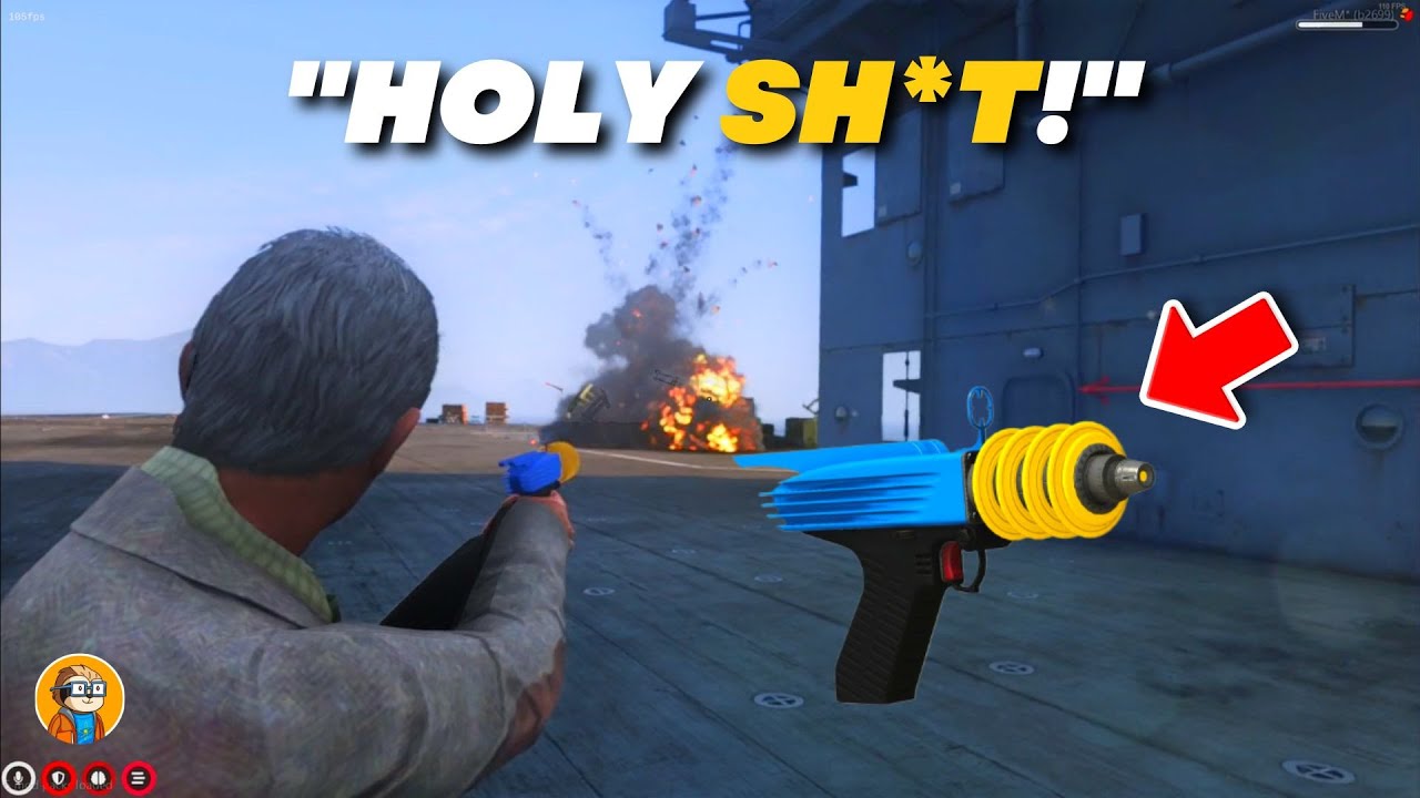 Senator Barosi Shows HC The Alien Gun (Up-n-Atomizer) | GTA NoPixel RP ...