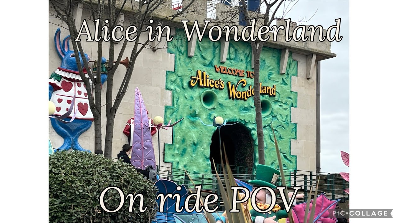 Alice in wonderland on ride PoV - YouTube
