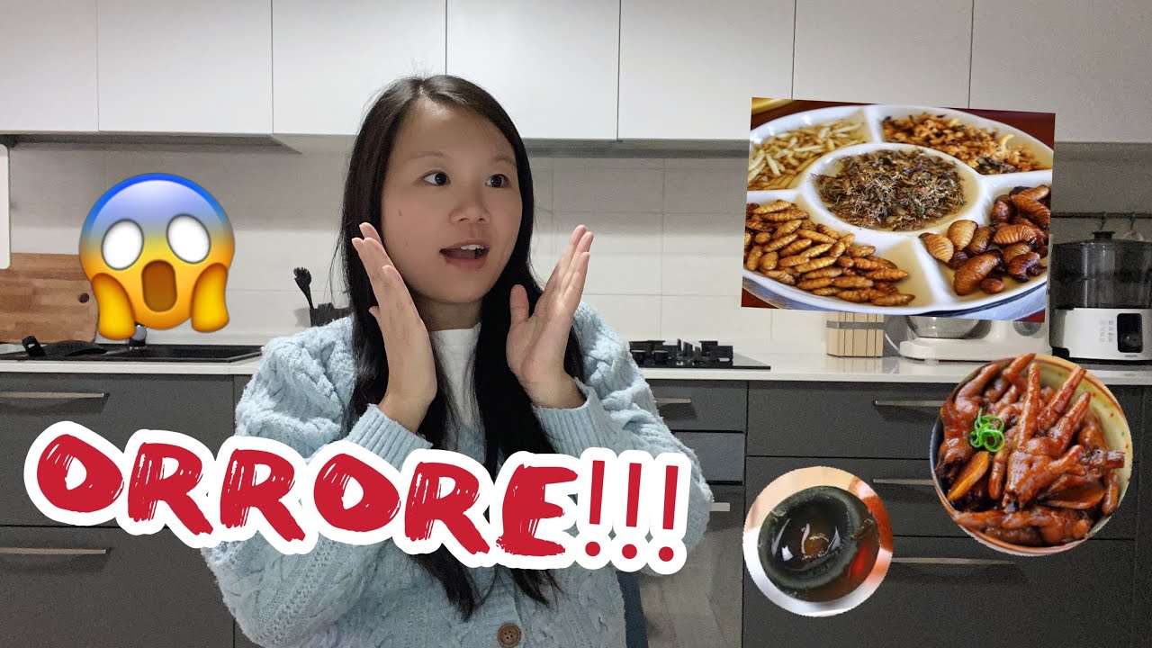 CIBI STRANI CINESI che NON OSI mangiare!😱 - YouTube
