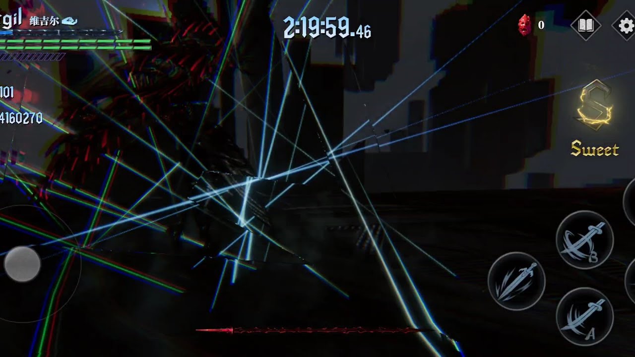 DMC mobile Blood Palace 101 [Vergil vs Pluto] - YouTube