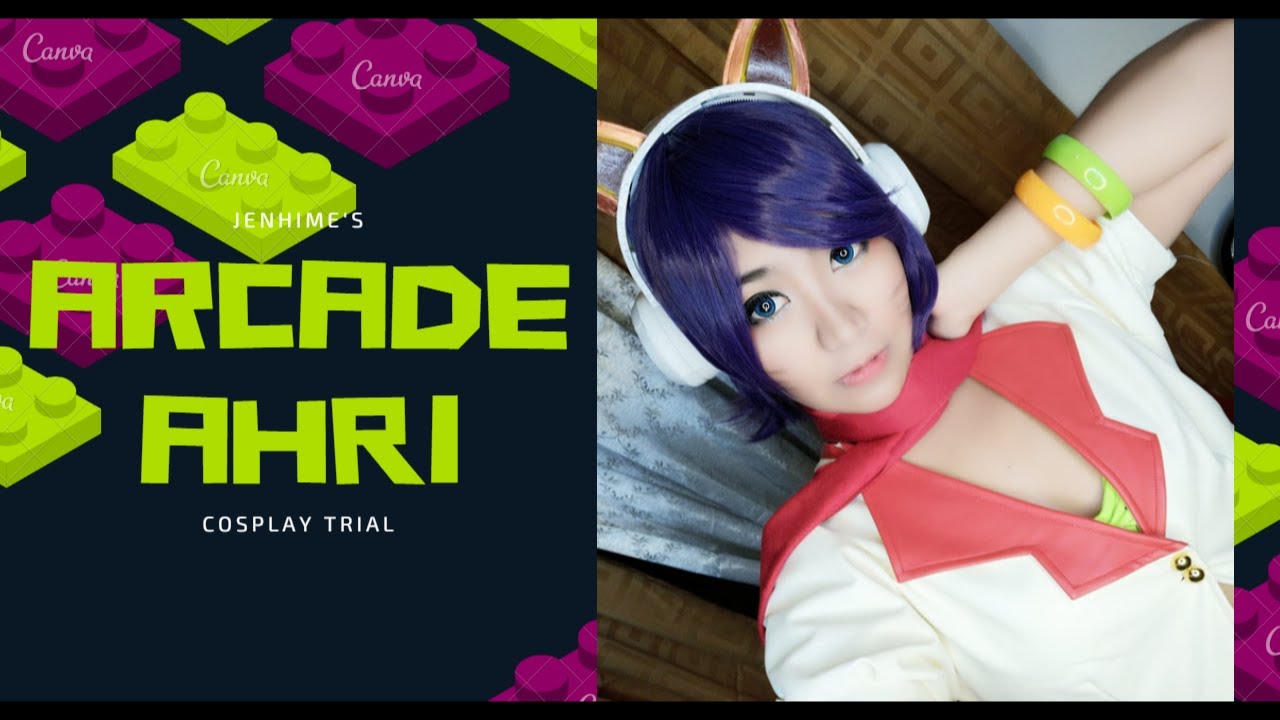 Arcade Ahri Cosplay Trial - YouTube