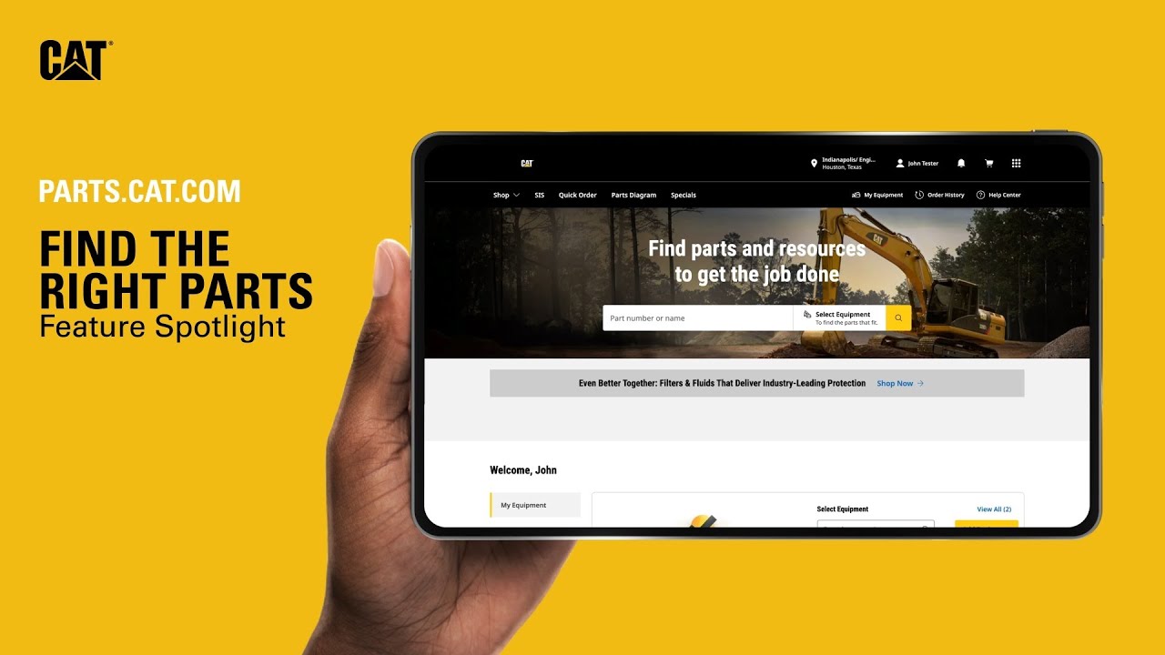 Find the Right Parts on Parts.cat.com | Feature Spotlight - YouTube
