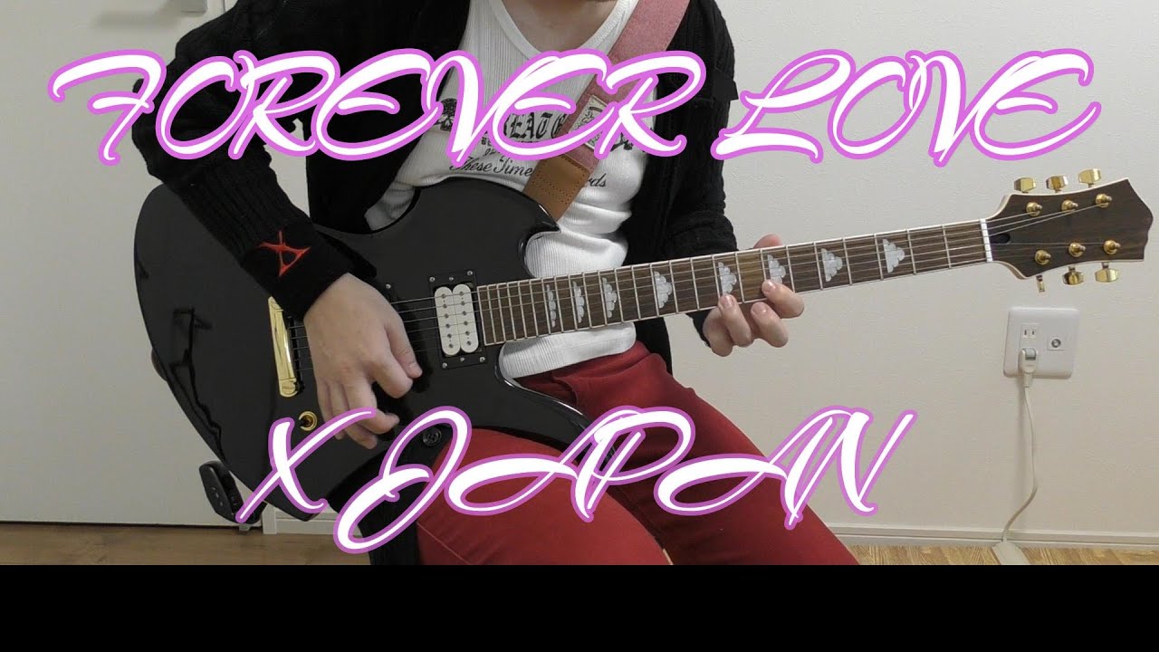 【X JAPAN/FOREVER LOVE】 hide guitar solo #HEATH追悼 - YouTube