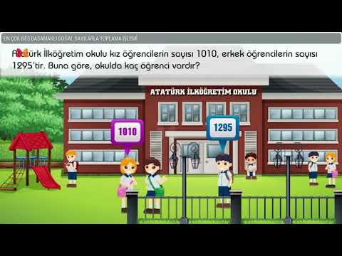 5. Sınıf Matematik Konu Anlatımları – En Çok Beş Basamaklı Doğal Sayılarla Toplama İşlemi
