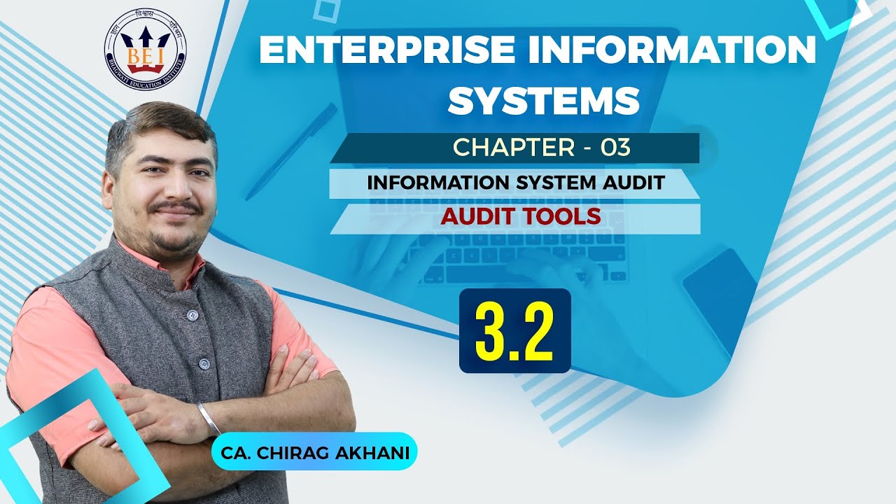 3.2-Audit Tools | EIS | CA Chirag Akhani | CA Inter May & November 2023 | - YouTube