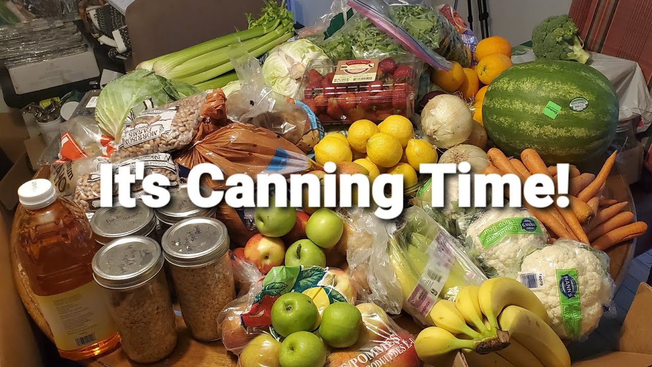 It's Canning Time! 🍎🥫| Canning & Food Preservation - YouTube