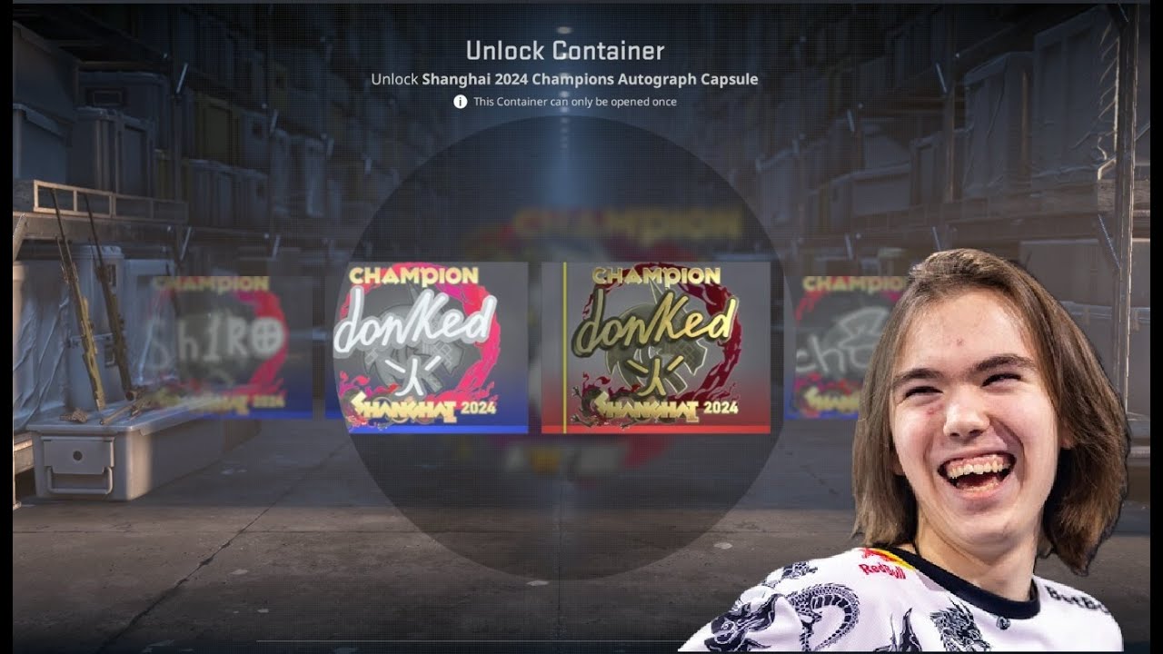 Open 10 Shanghai 2024 Major Champions Capsule (CS2) Donked 2.000$ - YouTube