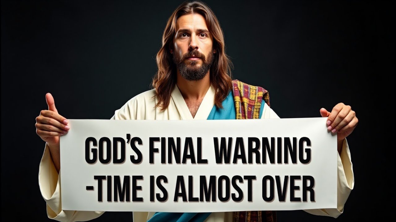 YOUR TIME IS NEARLY UP GOD’S LAST MESSAGE FOR YOU | GOD MESSAGE TODAY ...