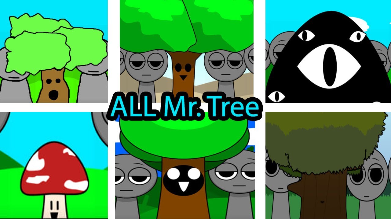Incredibox - Sprunki ALL MR TREE in Random Different Mods - YouTube