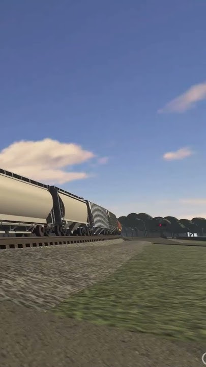 CN Grain train in Southline District RO-Scale! - YouTube