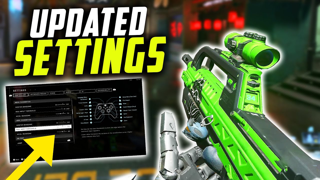 My UPDATED Halo Infinite Settings, Button Mappings, & Recommendations ...