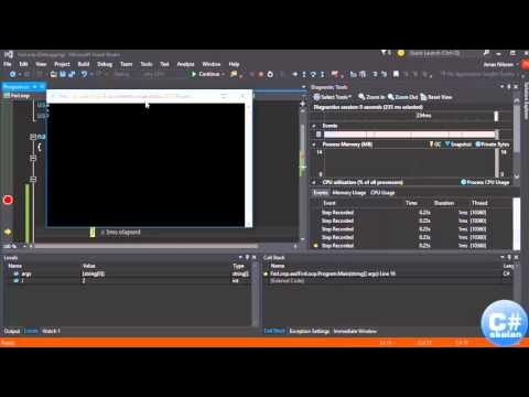 Programmering 1 - C# - For loop - YouTube