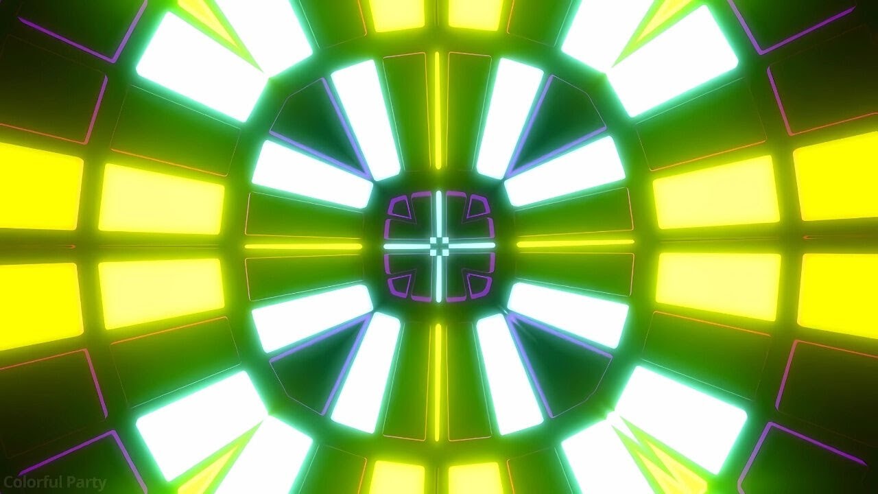 Colorful Party Lights Youtube Night Neon Disco Screen 🤪 - YouTube