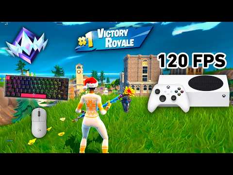 Fortnite Unreal Ranked Reload On Xbox Series S | Keyboard & Mouse Gameplay | 120 FPS | 4K