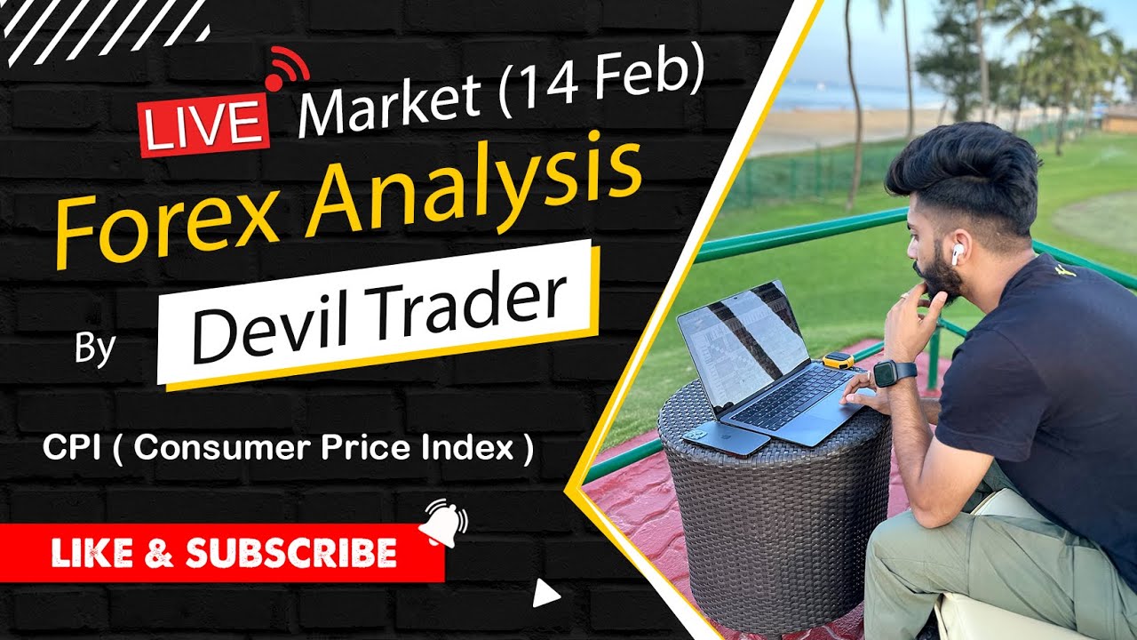 US CPI || Live And Post Trade Analysis|| CPI Live || XAUUSD || Devil ...