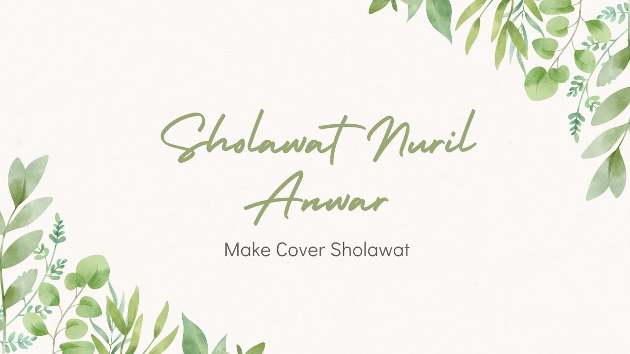 Sholawat Nuril Anwar - YouTube