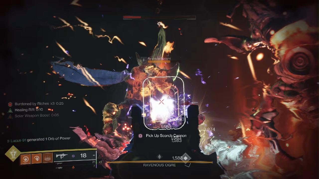 Destiny 2 - Ravenous Ogre - Grasp of Avarice - YouTube