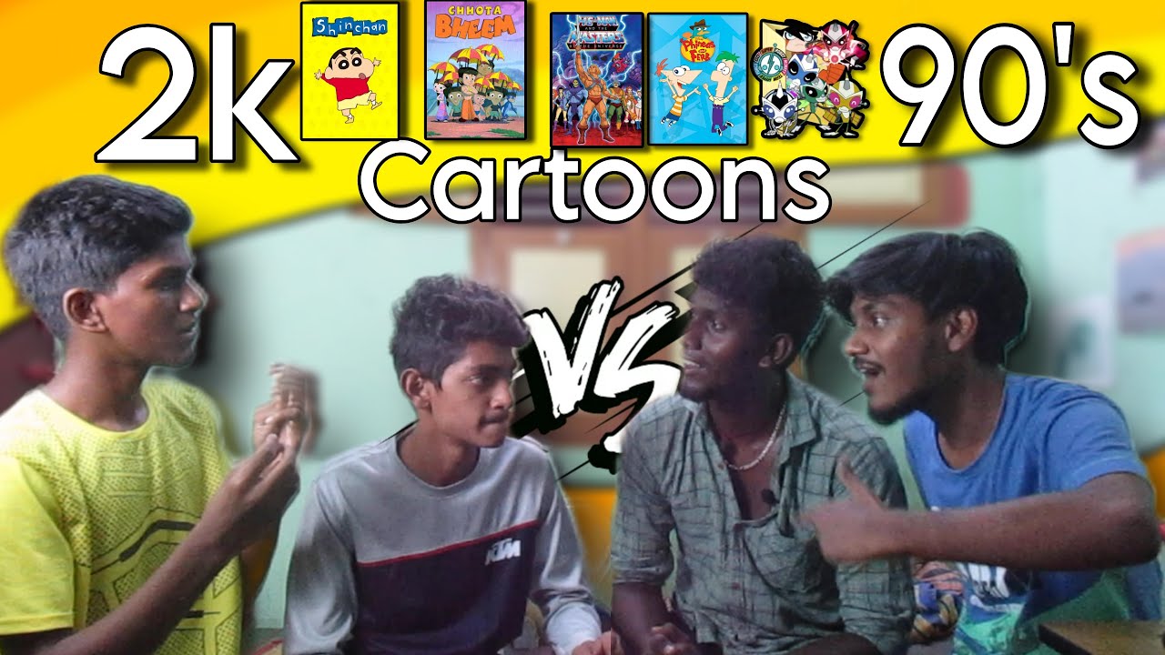 Fav cartoon shows of 90's and early 2k kids list | Part - 1 | Tesla ...