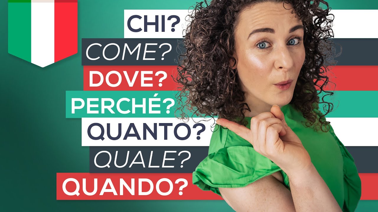 How to Ask Questions in Italian // What? Who? When? Where? How? + FREE ...