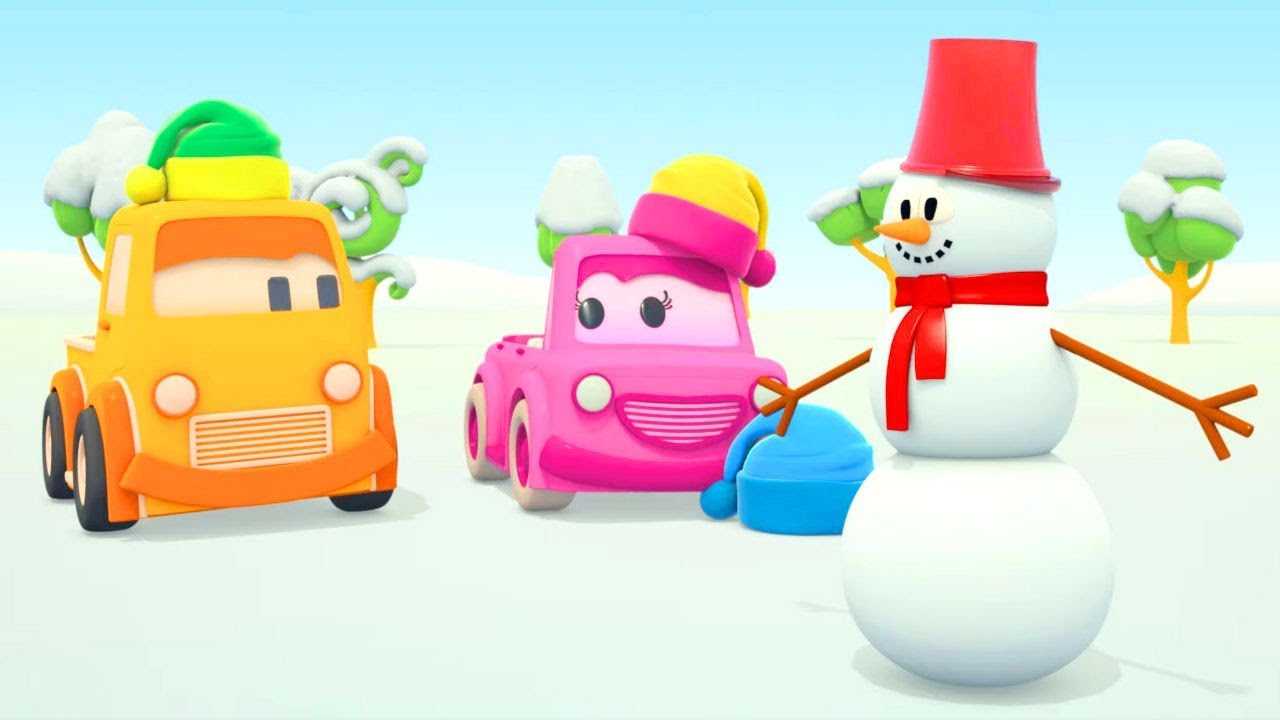 Clever Cars Cartoon for Kids: Winter Cartoons & Nursery Rhymes for Kids ...