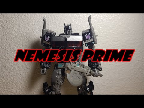 Studio Series Nemesis Prime stop-motion - YouTube