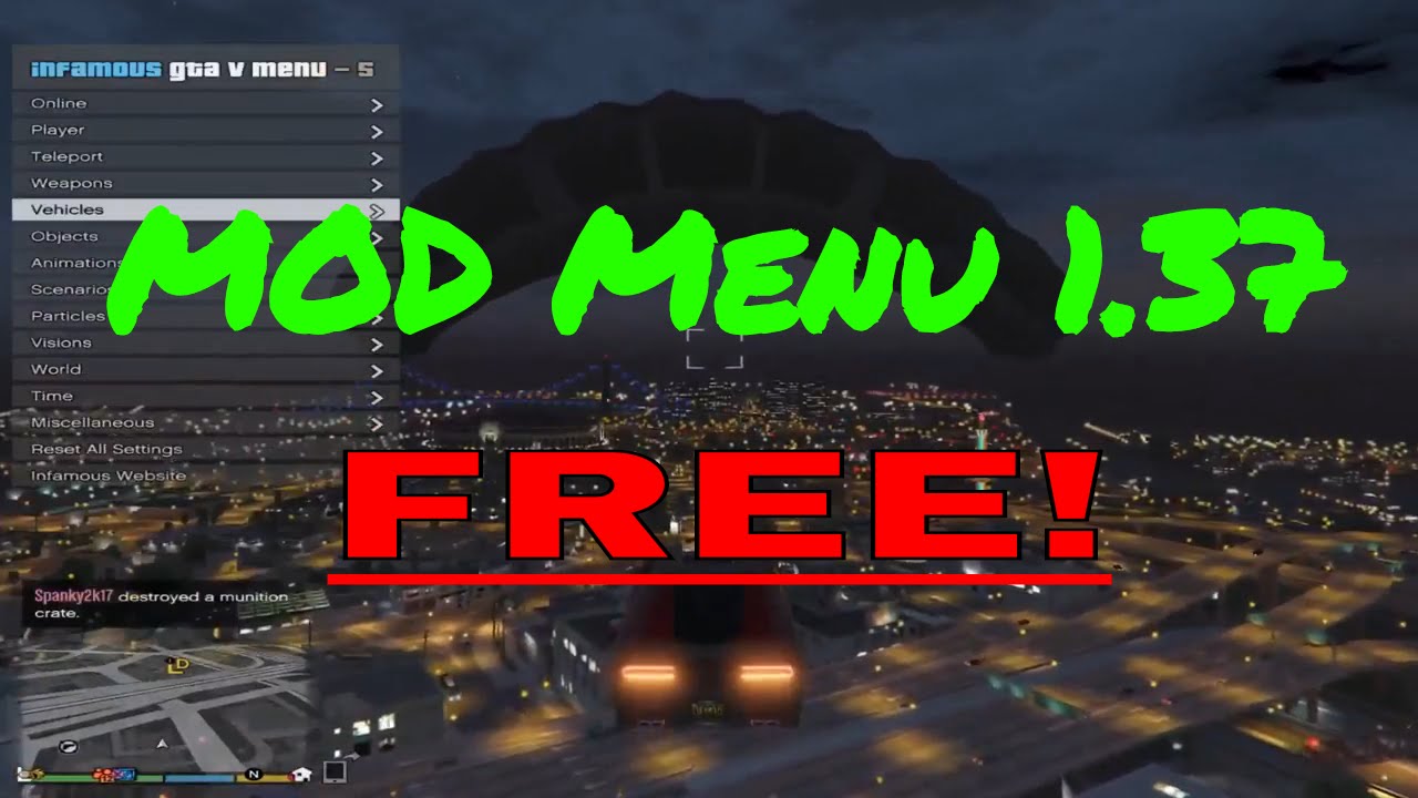 (DL)INFAMOUS mod menu showcase UNDETECTED! - YouTube