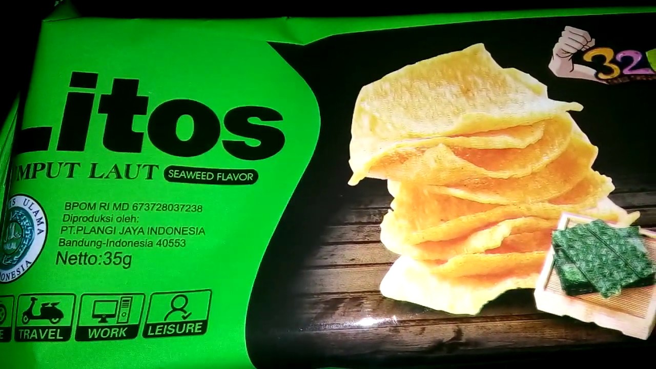 Review Produk #78 : Litos Rasa Rumput Laut - YouTube