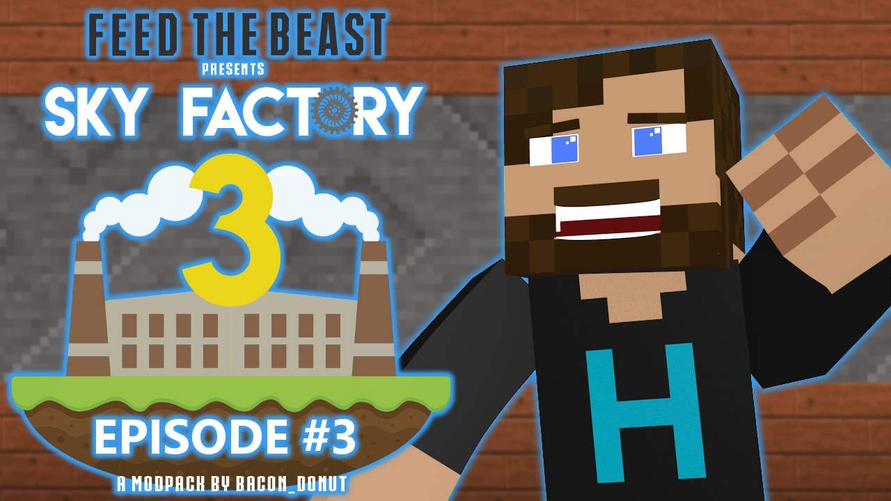 COLOSSAL CHEST! [#3] | SKYFACTORY 3 | Minecraft 1.10.2 - YouTube