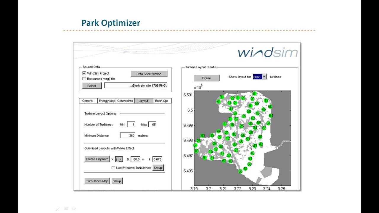 WindSim Webinar Park Optimizer - YouTube