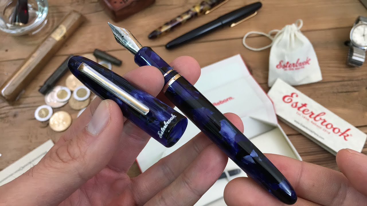 Esterbrook Estie Fountain Pen Unboxing and Writing Sample - YouTube