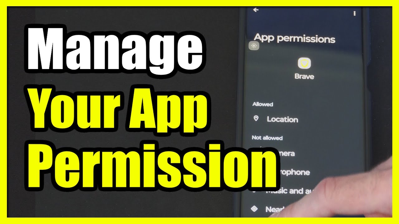 How to Manage your Permissions on Apps for Android Phone (Settings ...