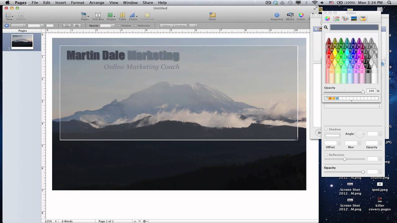 How To Make A Facebook Header On Your Mac - YouTube
