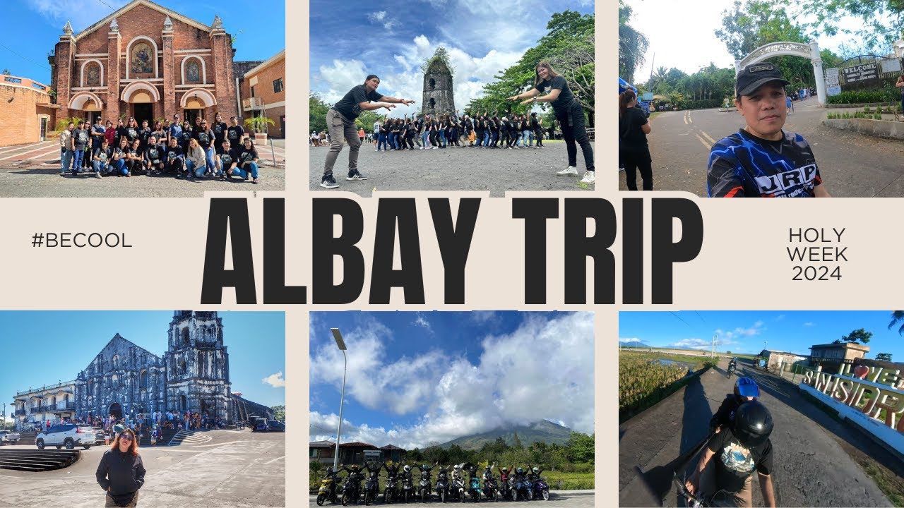 A Day in Albay 🏍️ #BeCooLHolyWeek2024 - YouTube