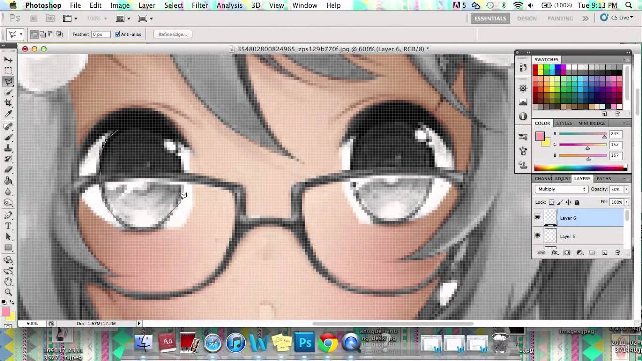 Anime Skin and Eye Tutorial - YouTube