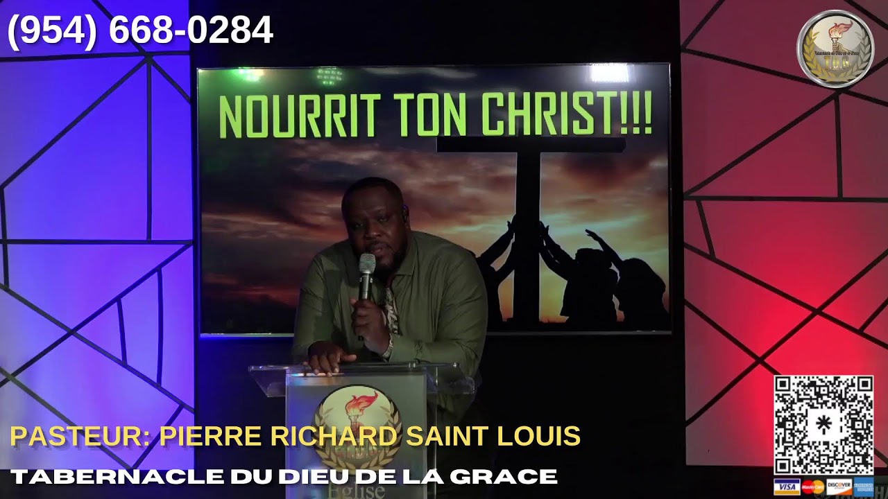 BIENVENUE A NOTRE CULTE DU DIMANCHE SOIR!!!! | TDG CHURCH | 02/25/2024 ...